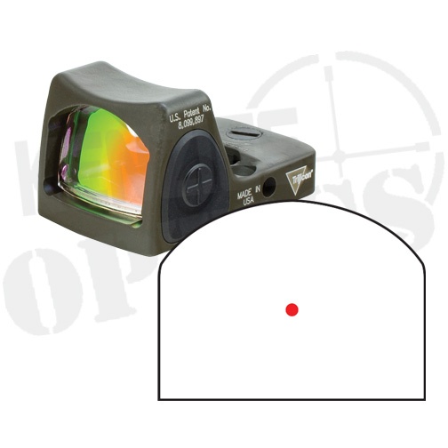 Trijicon RMR Type 2 3.25 MOA Adjustable Red Dot | RMR HRS Trijicon RMR Type 2 3.25 MOA Adjustable Red Dot | RMR HRS