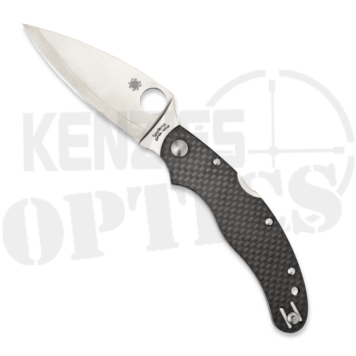 Spyderco Caly 3.5 Carbon Fiber ZDP 189 Folding Knife | Kenzie's Optics