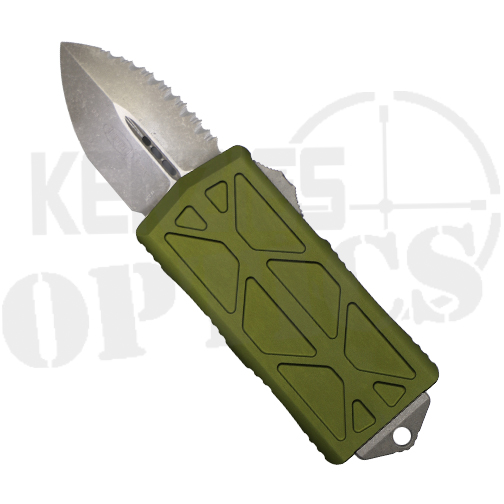 Microtech 157-12APOD Exocet D/E Fully Serrated OTF Knife